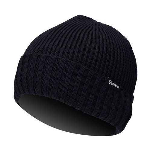 TaylorMade Golf Ribbed Knit Beanie | RockBottomGolf.com