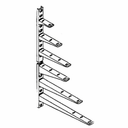MacLean Senior Industries, Cable Hook, 7-1/2 in Extension, Hot Dipped ...