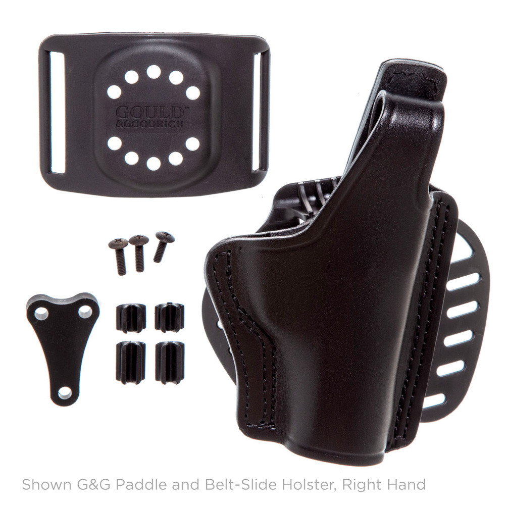 Gould & Goodrich Crimson Trace Paddle and Belt-slide Holster, PM9 ...