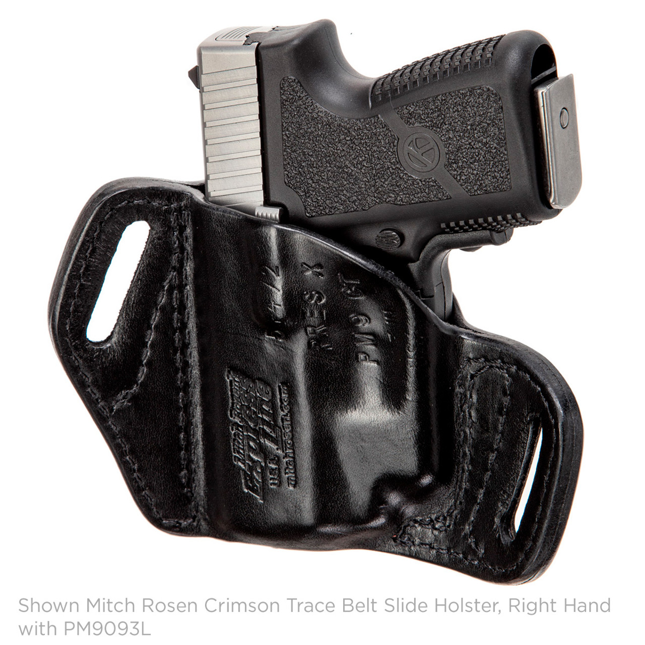 Mitch Rosen Belt Slide Holster, PM40 with Crimson Trace - Kahr Firearms Group