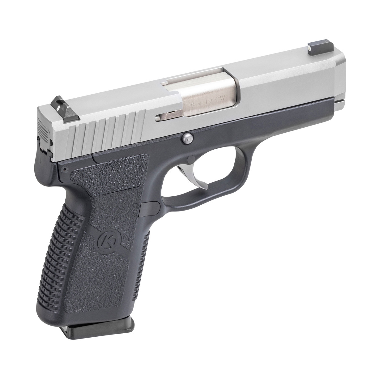 CW9, Matte Stainless Slide w/ Front Night Sight, CA Approved - Kahr ...