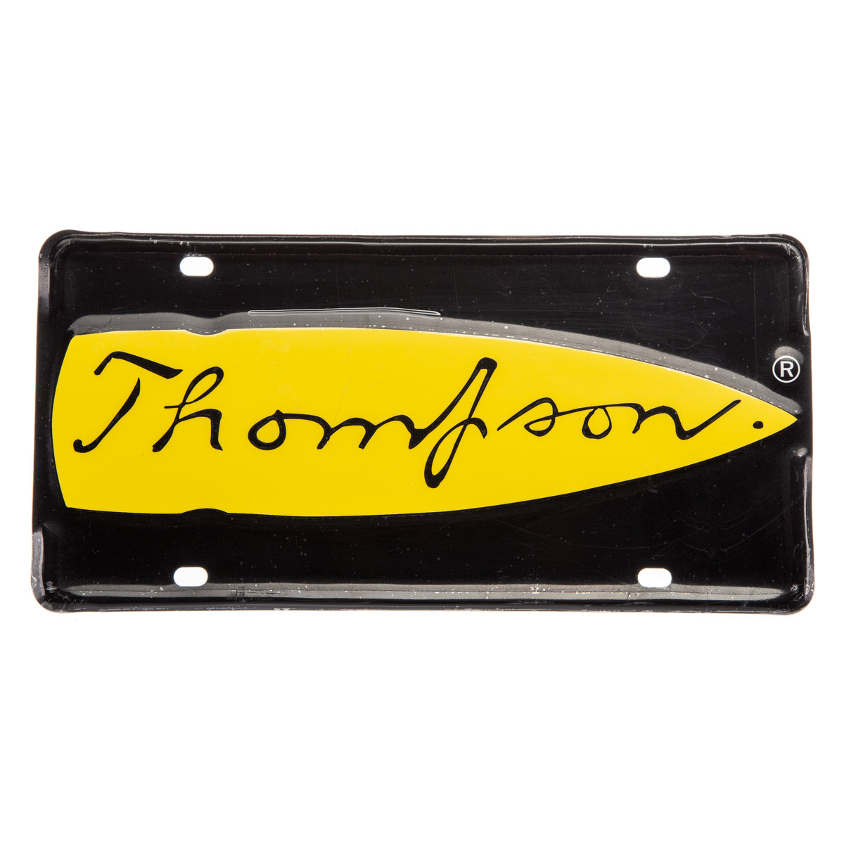 Thompson Logo License Plate - Kahr Firearms Group