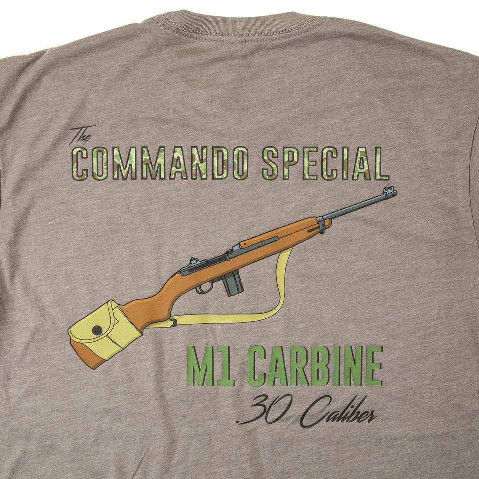 Commando Special M1 Carbine Stone Grey Shirt - Kahr Firearms Group