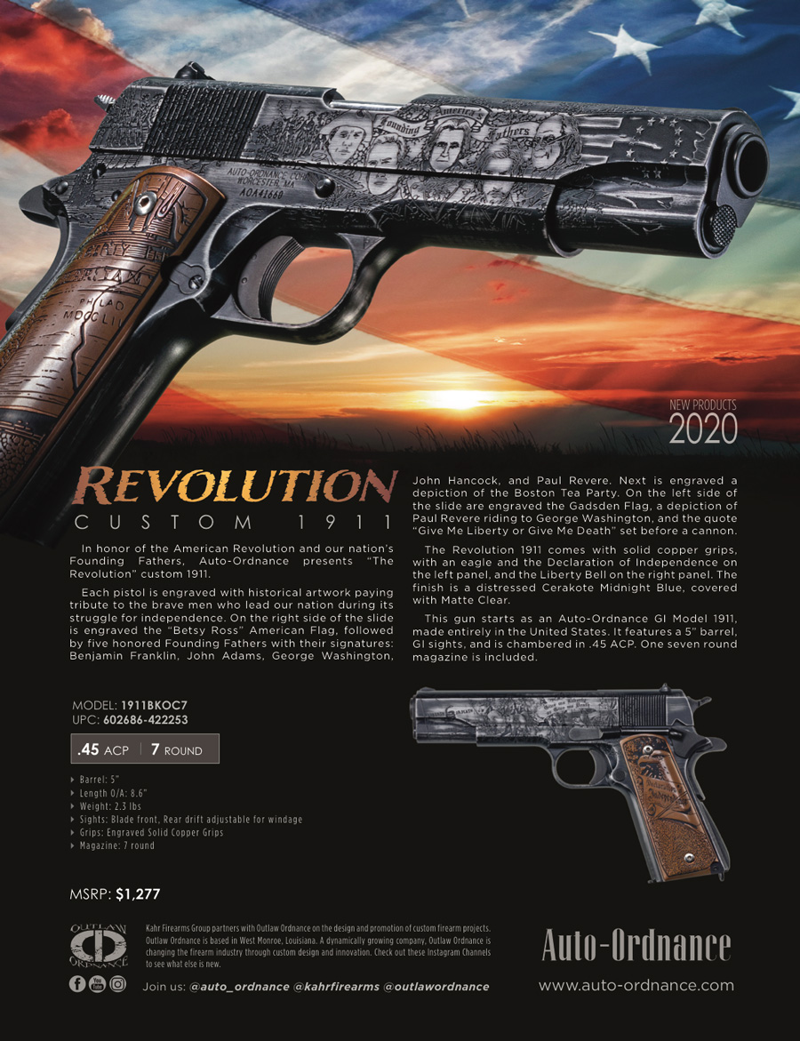 Auto-Ordnance Introduces the Revolution 1911 - Kahr Firearms Group