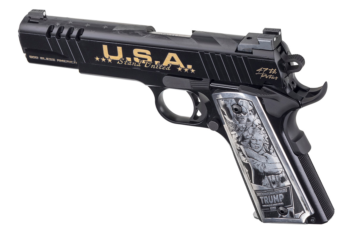 Auto-Ordnance Unveils Limited Edition “Trump Fight” 1911 Pistol! - Kahr ...