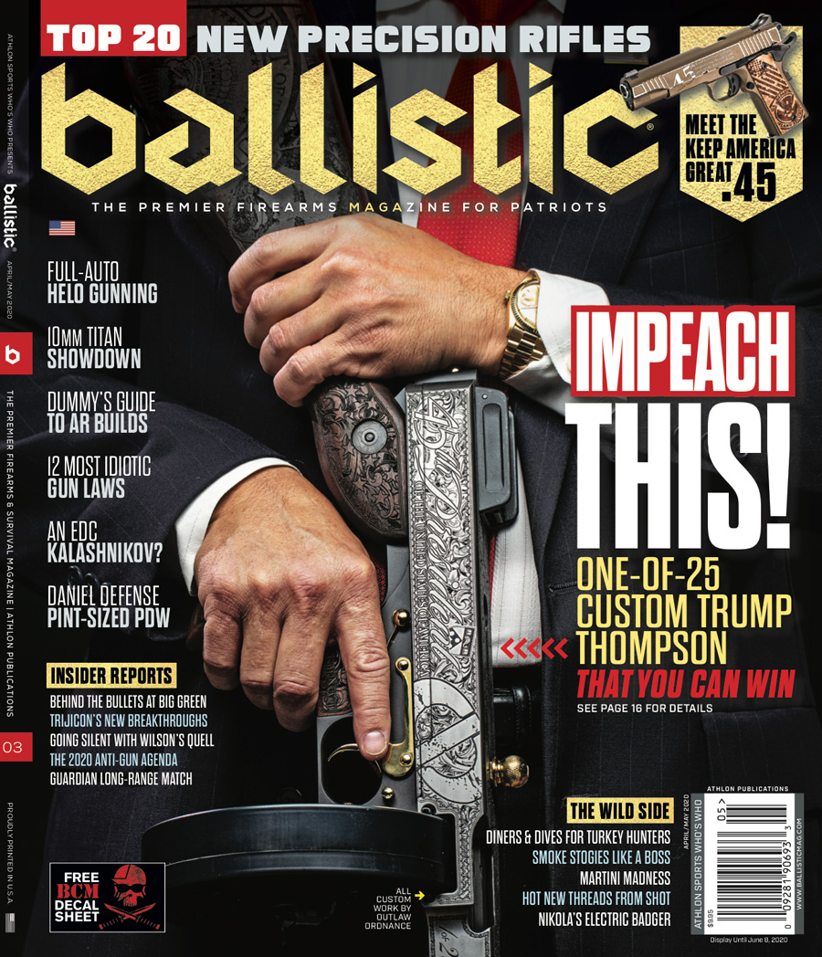 Auto-Ordnance and Ballistic Magazine Feature Custom Thompson for ...
