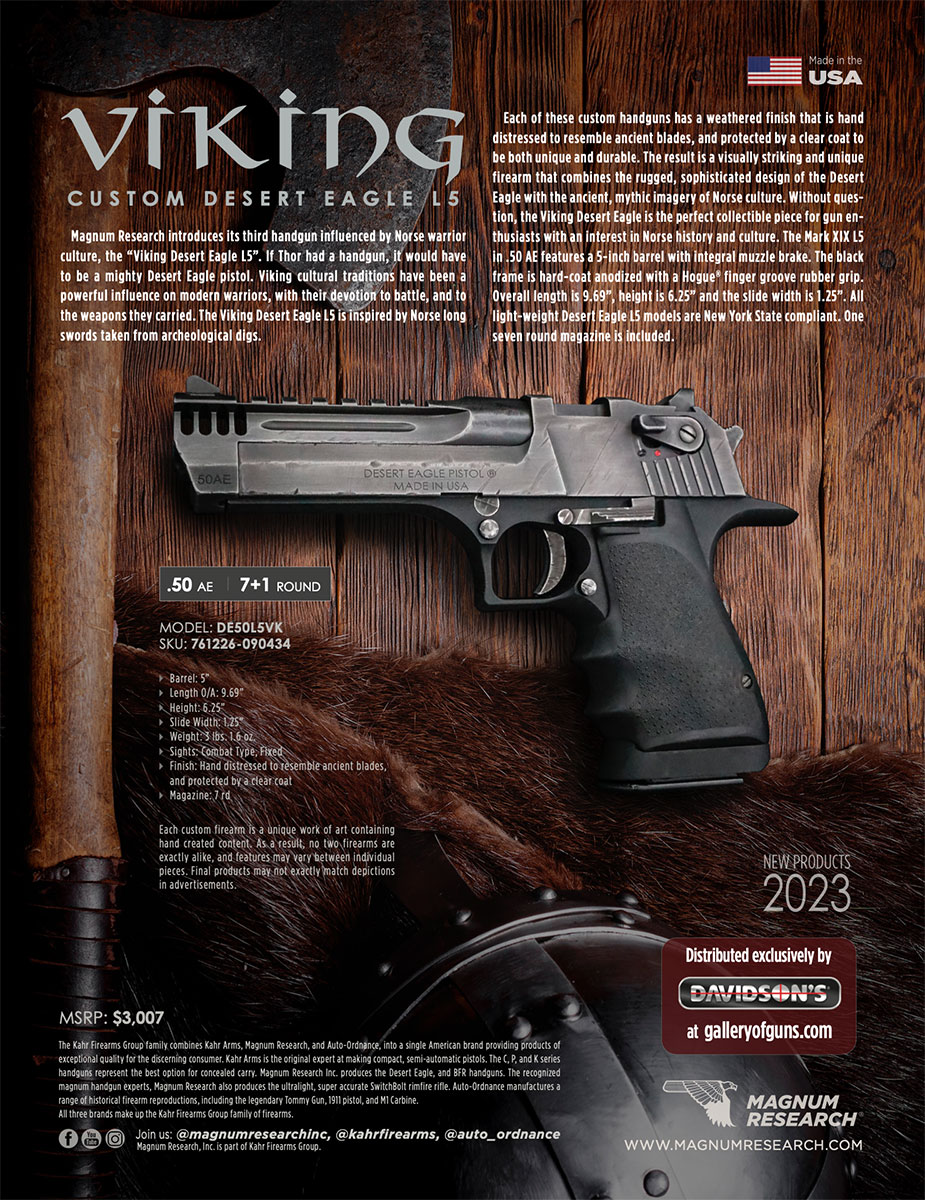 Magnum Research Introduces the Viking L5 Desert Eagle! - Kahr Firearms ...