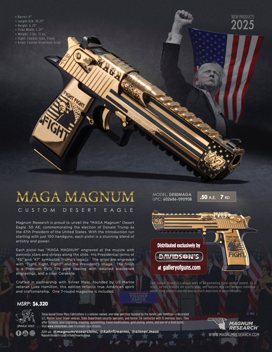 Introducing the President Trump Mighty MAGA Magnum from Magnum Research ...