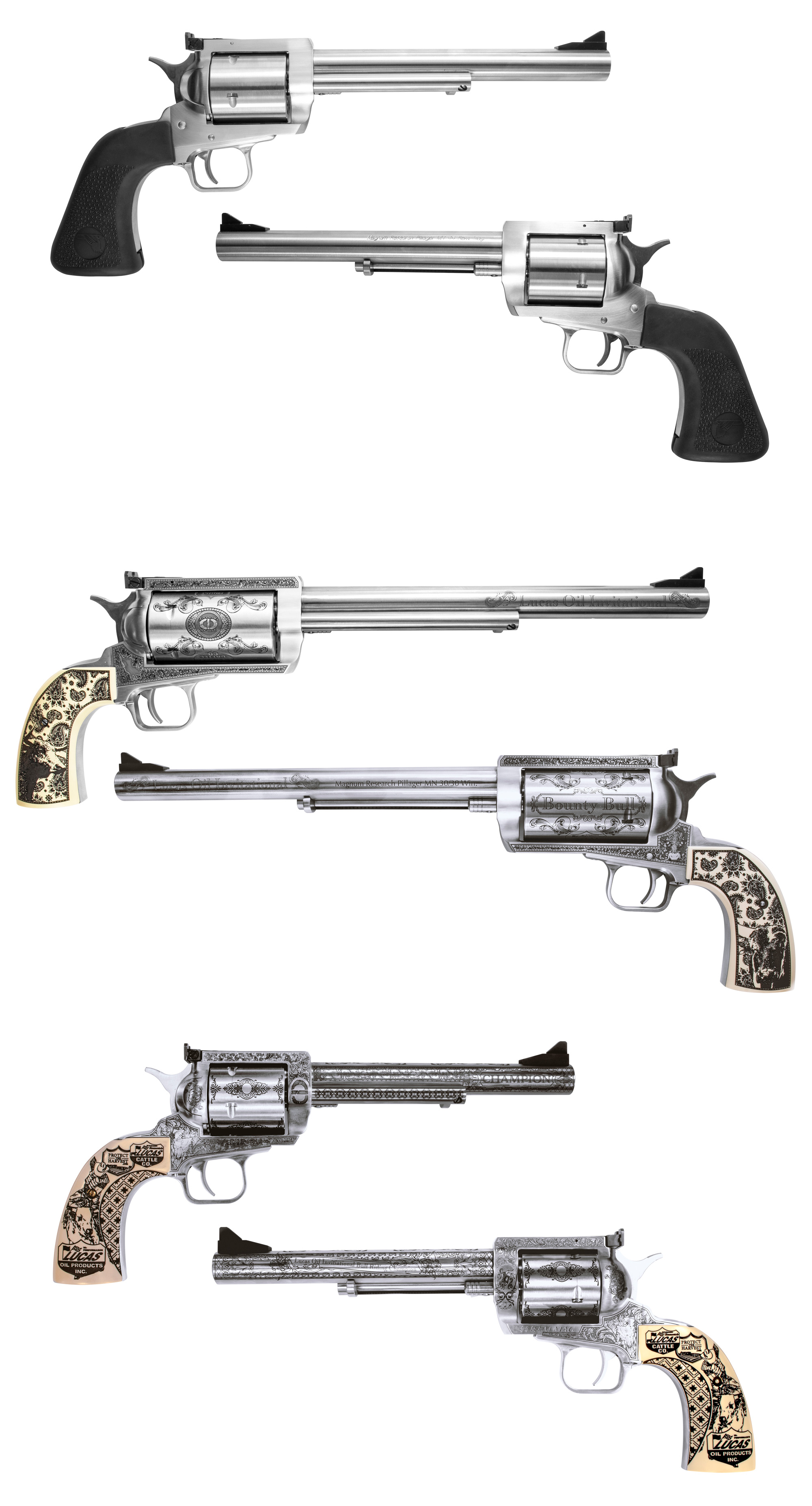 Magnum Research donates custom BFRs - Kahr Firearms Group