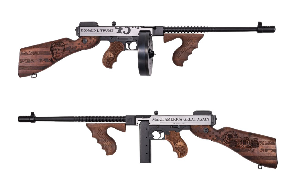 Thompson Auto-Ordnance Introduces the Special Edition Trump Thompson ...