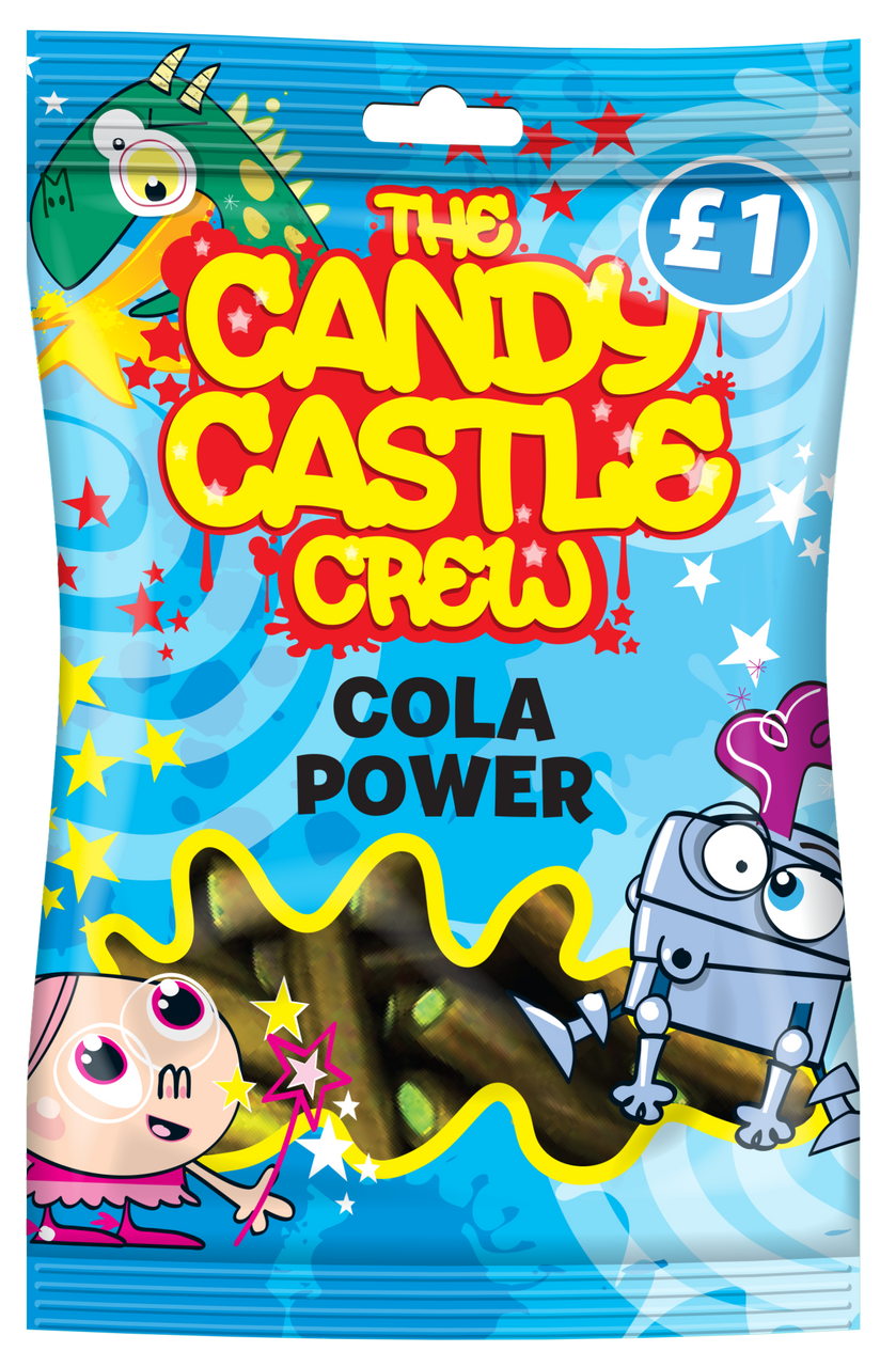 Candy Castle Crew Cola Power 1 x 18 x 120g