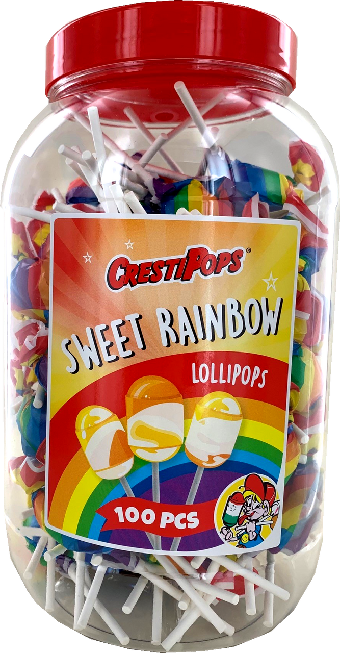 Cresti Rainbow Pops - 6 x 100 x 16.5g