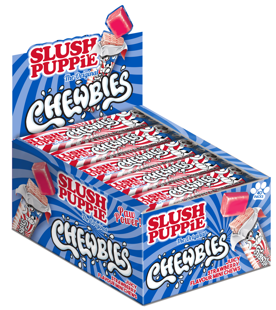 Tango Blue Raspberry Chewbies - 40 x 30g