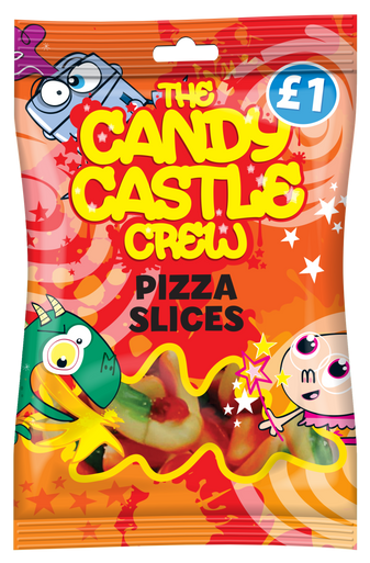 Candy Castle Crew Pizza Slices - 1 x 18 x 120g