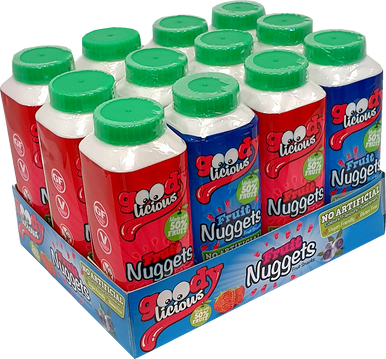 Goodylicious Fruit Nuggets - 12 x 12 x 43g