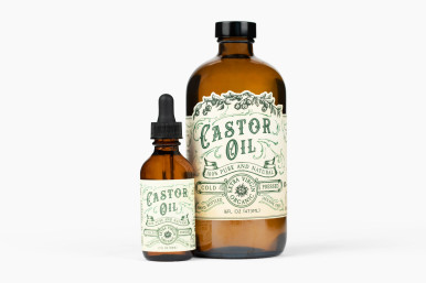 Organic Cold Pressed Castor Oil Hexane Free 2 oz - Waxhaw Candle Co.
