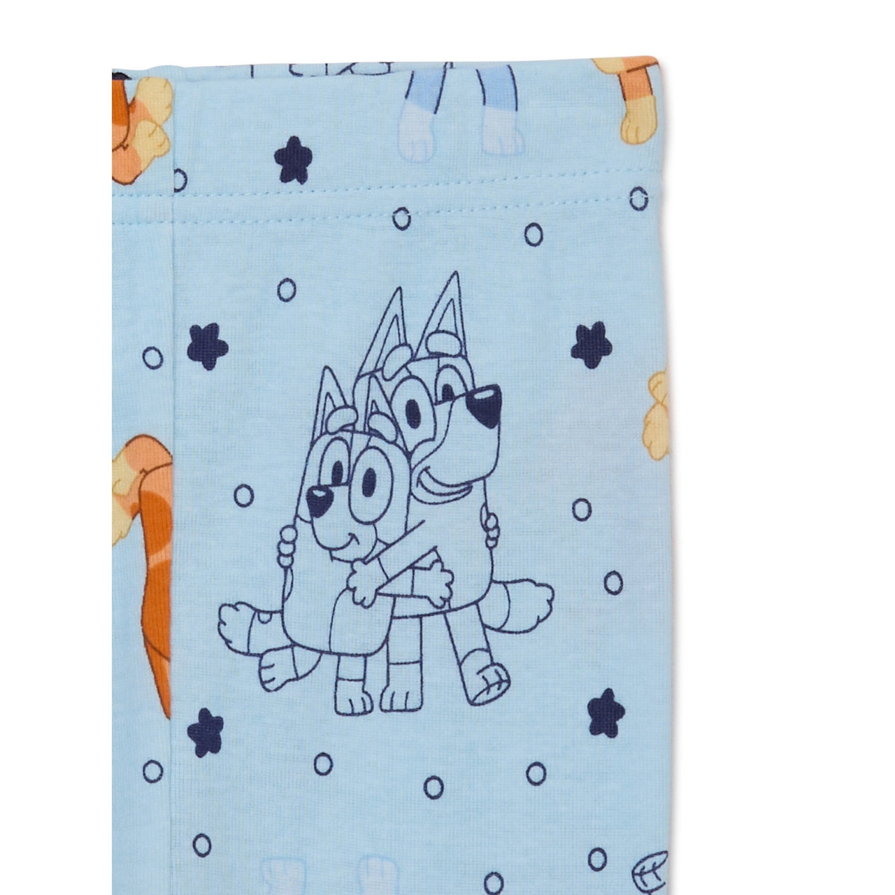 Bluey and Bingo Toddler Boy's Girl's Cotton Character Pajama Set ...