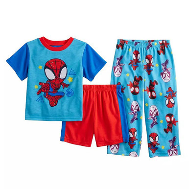 Marvel Spidey And Friends Miles and Ghost Spider Toddler Boy's 3-PC ...