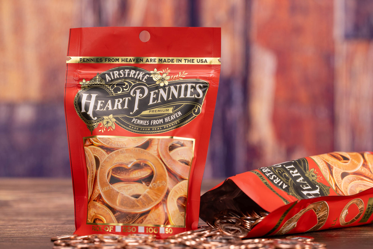 Heart Pennies from Heaven - Heart Penny - Airstrike