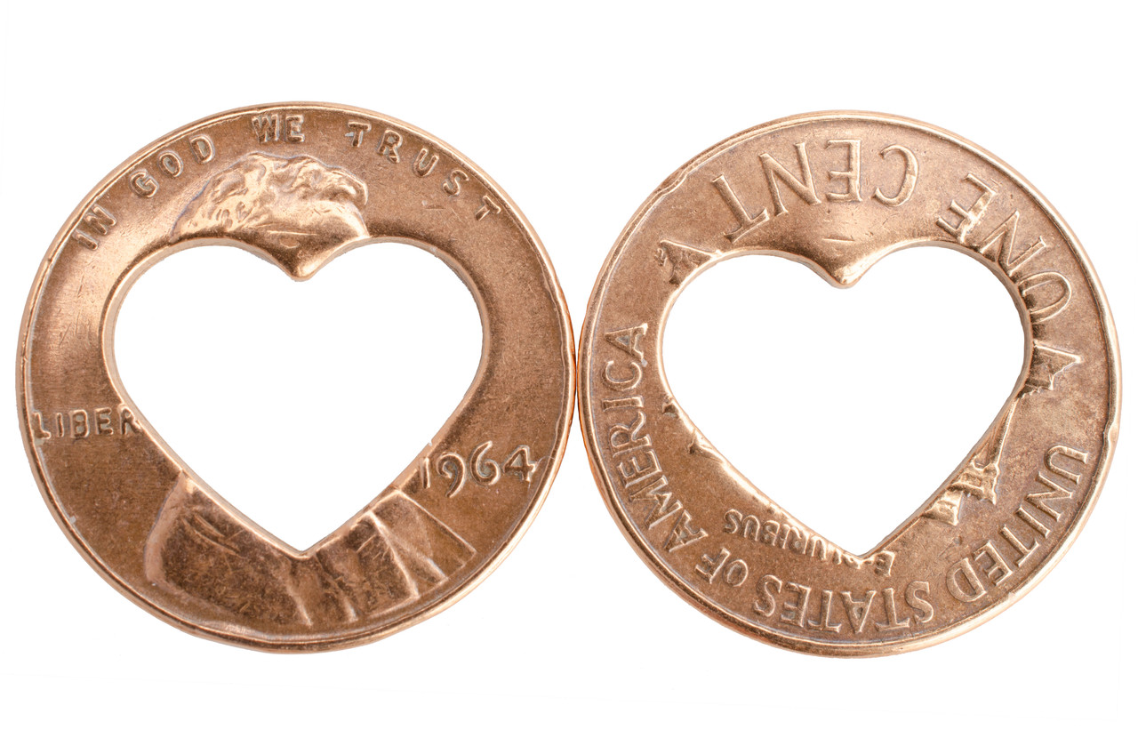 Heart Pennies from Heaven - Heart Penny - Airstrike