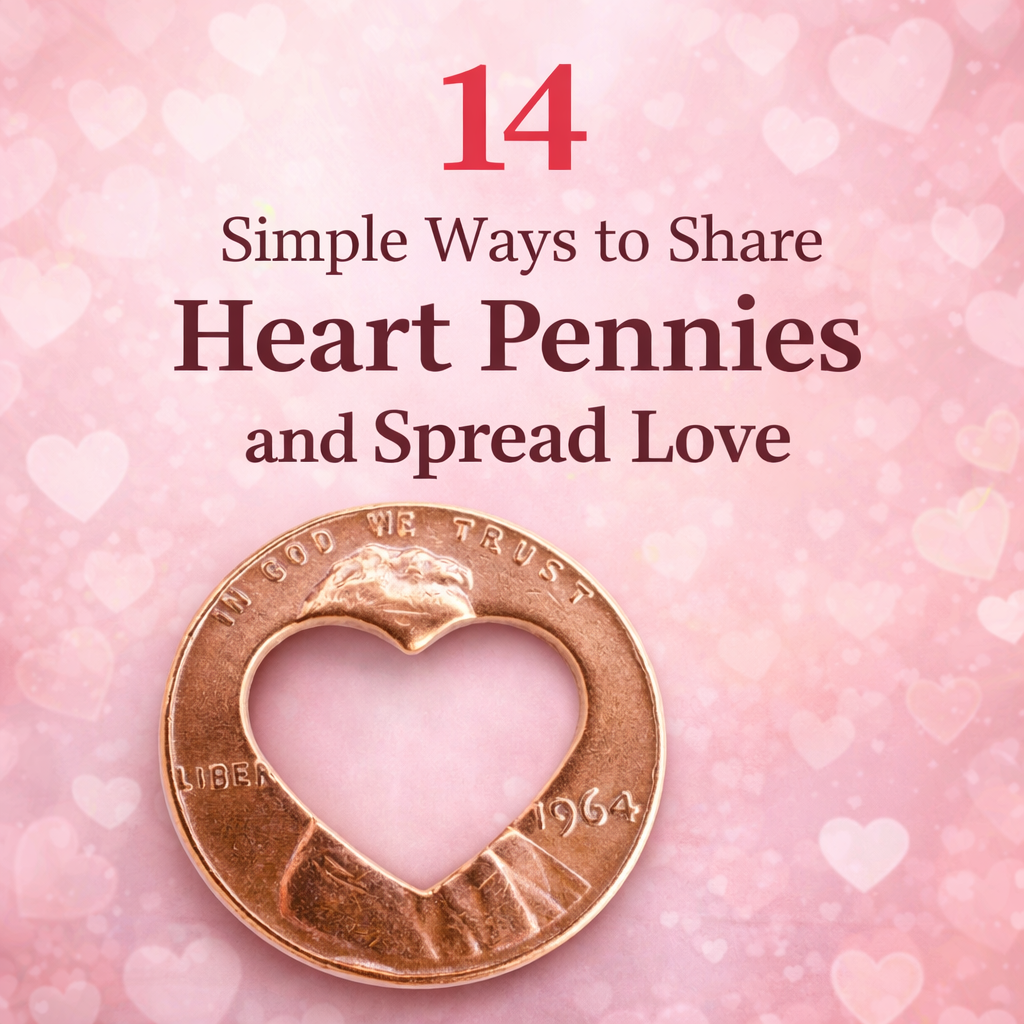 14 Simple Ways to Share Heart Pennies and Spread Love - Airstrike