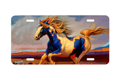 "Carousel" - Decorative License Plate - Airstrike