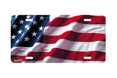 "American Flag Original" - Decorative License Plate - Airstrike