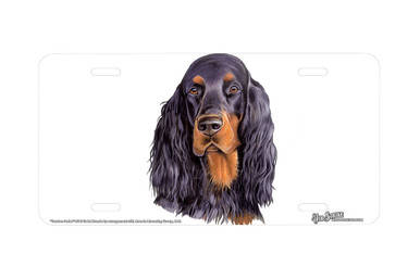 "Gordon Setter" - Decorative License Plate - Airstrike