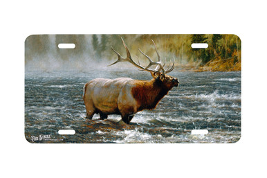 "Crossing the Madison" - Decorative License Plate - Airstrike