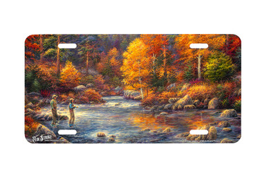 "Fly Fishing Legacy" - Decorative License Plate - Airstrike