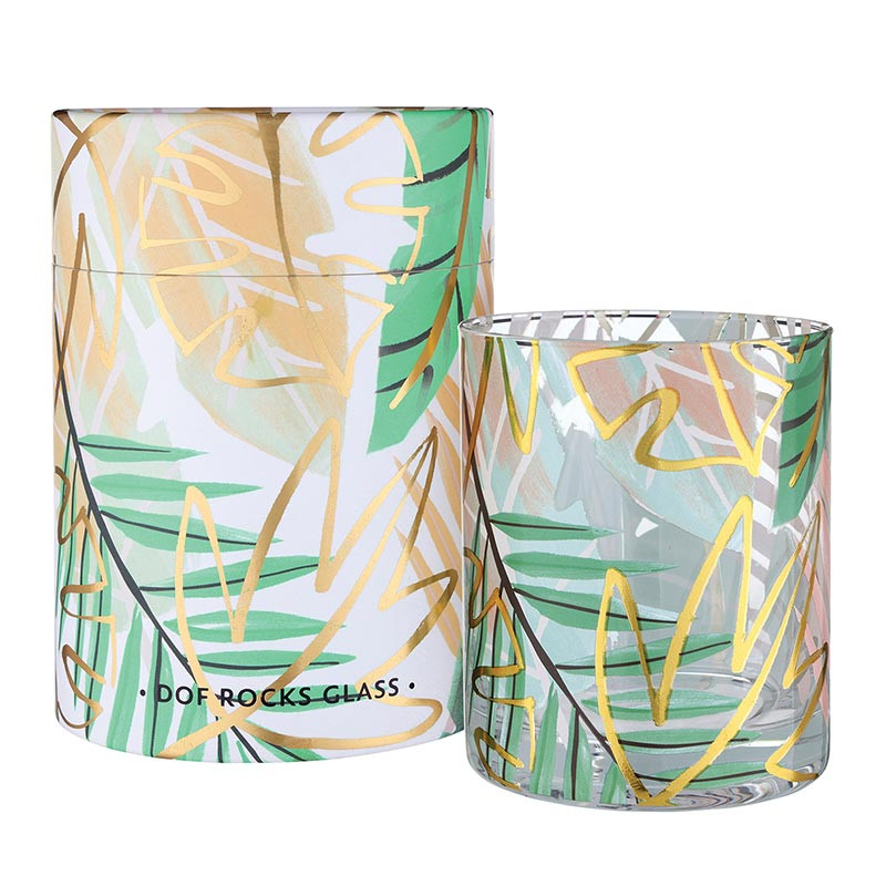 DOF Rocks Glass - Palm Tree - [Wholesale]Slant Collections
