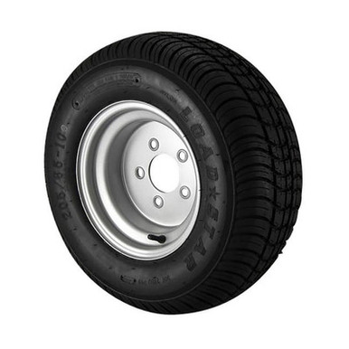 20.5X8.00-10 (205/65-10) Kenda Loadstar Trailer Tire LRE on 5 Bolt ...