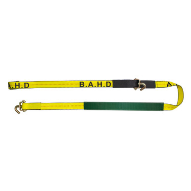 HD Swivel J Hook Trailer Strap w/Grip Strip 2” x 12’