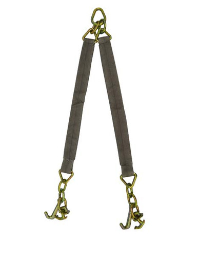 Heavy-Duty WreckMaster 2-Inch R, T, & Mini J Hook V-Strap