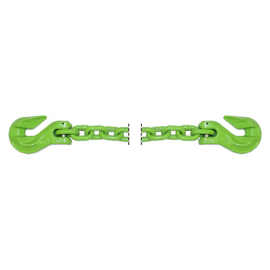1/2-Inch by 10-Foot Grade 120 Cradle Grab Hook Hi-Viz Chain