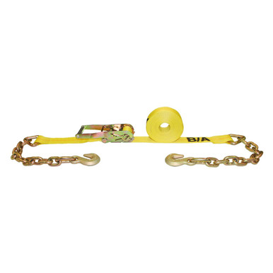Heavy-Duty 2-Inch by 27-Foot Grab Hook & Chain Ratchet Strap
