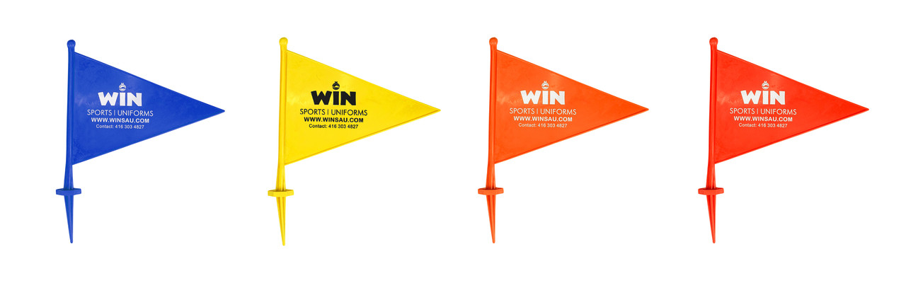 WIN BOUNDRY FLAG (SET OF 30) - Win Sports and Uniforms Inc