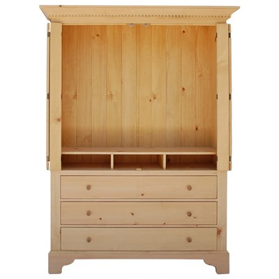 English Pine Breakfront- English Farmhouse Furniture - Ann Bradshaw ...