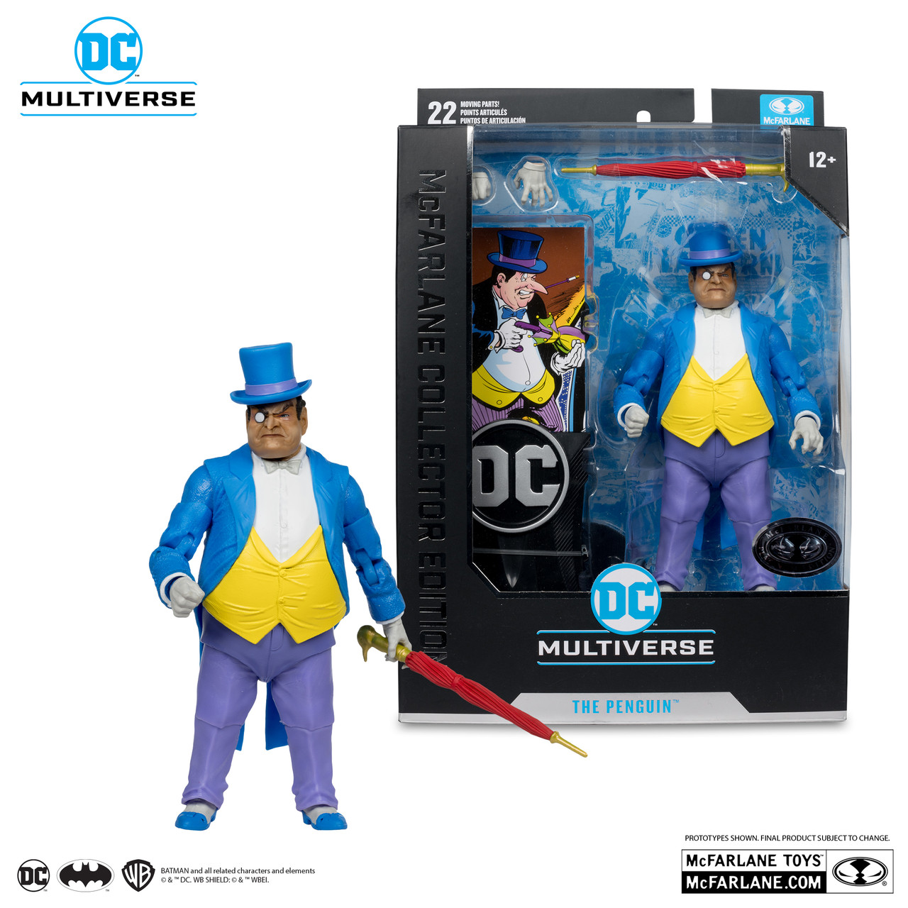 McFarlane Toys DC Multiverse The Penguin DC Classic PLATINUM EDITION