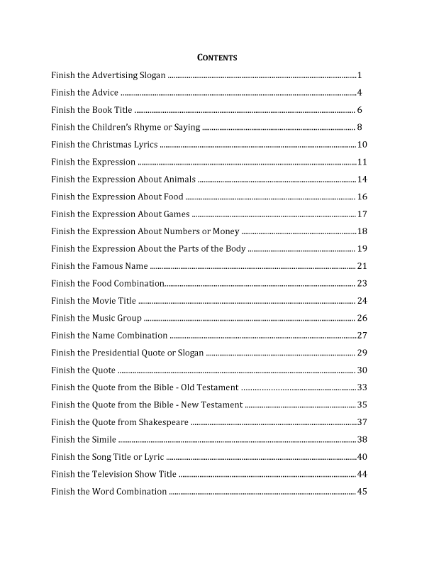 FINISHING LINES - Volume 1 - ElderSong by Emerald Workshop LLC