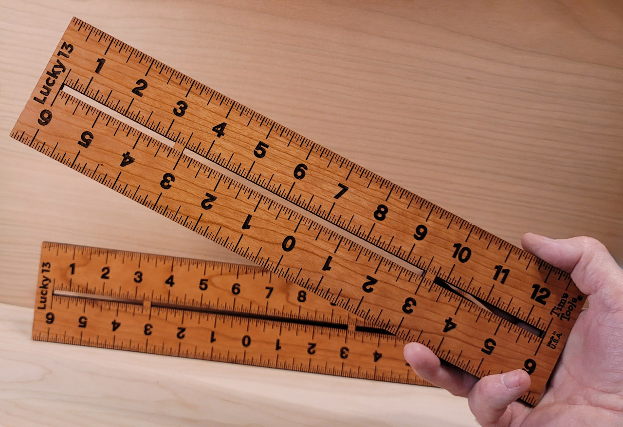 Lucky 13 Heritage Ruler