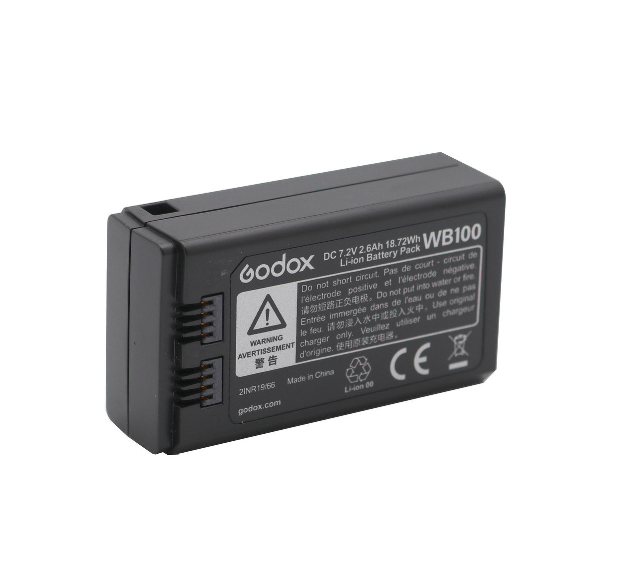 Godox 神牛 WB100 Battery for AD100 Pro 閃光燈專用後備電池