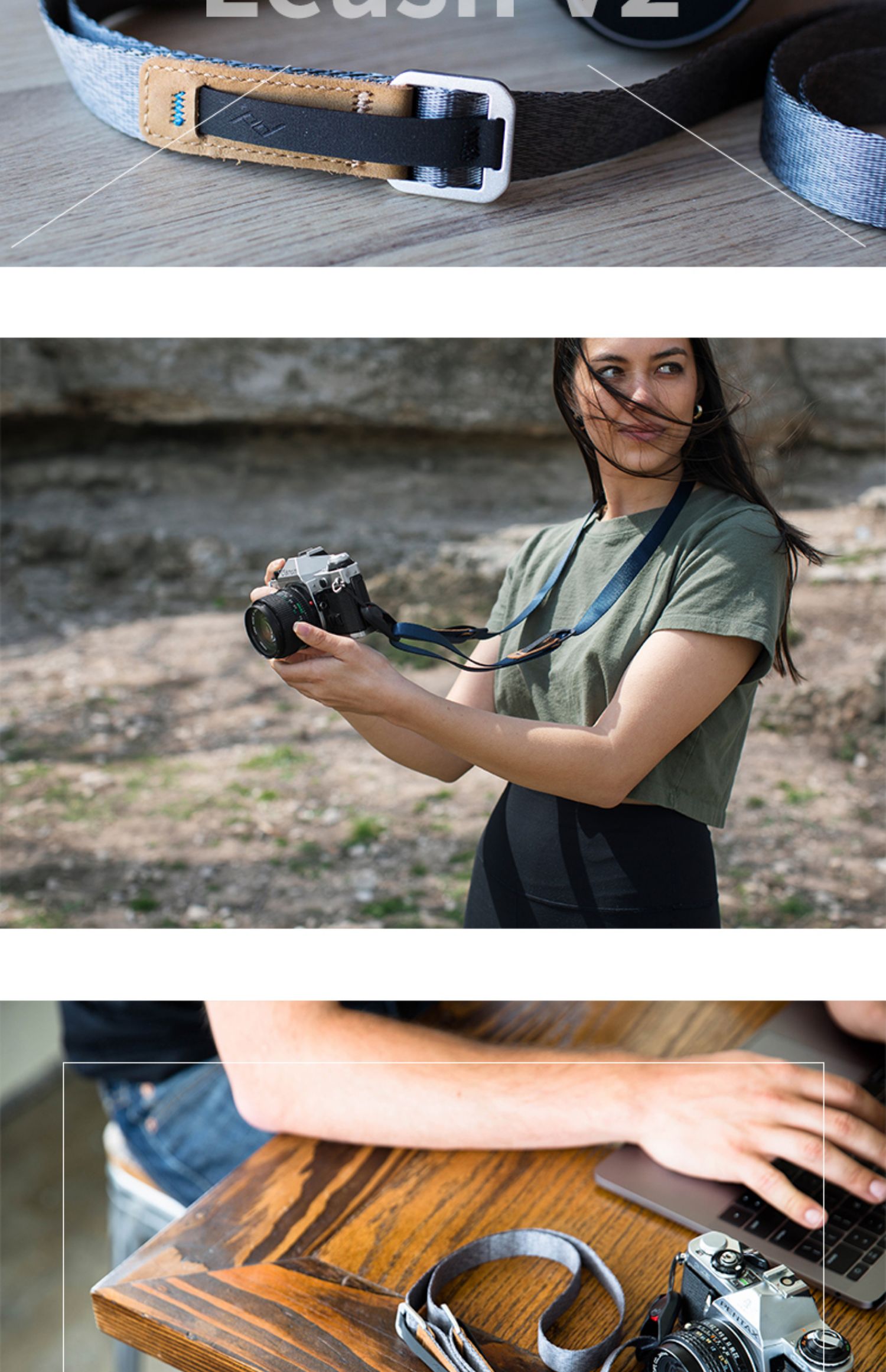 Peak Design Leash Camera Strap Sage 快速減壓背帶 (墨綠色)