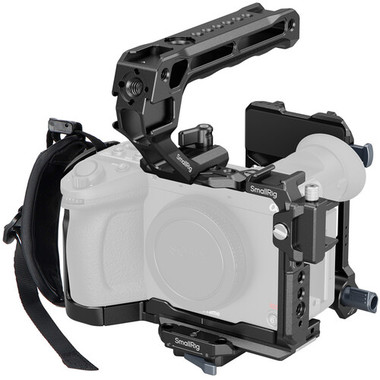 SmallRig 5590 Advanced Camera Cage Kit with Battery Plate for Sony FX2 ...