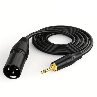 XLR Male to 3.5mm TRS Male Audio cable 12m - Yingkee Photo