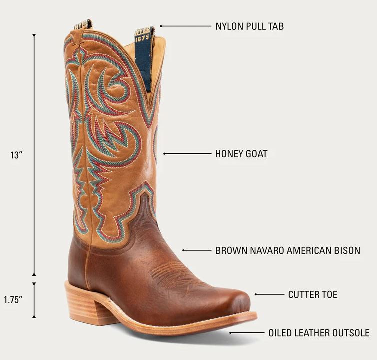 Men's Hyer Hays Brown/Honey Boot