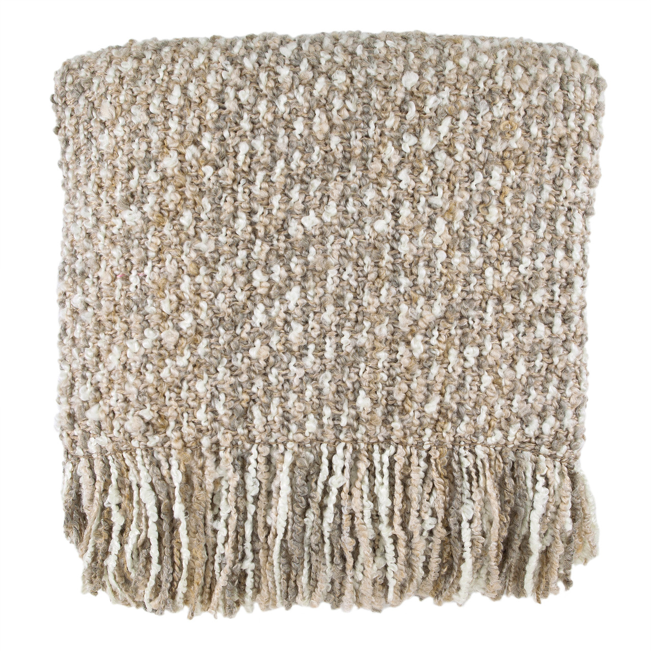 Buy Mesa Acrylic Throw in Sandstone by Kennebunk Home | Blankets.com