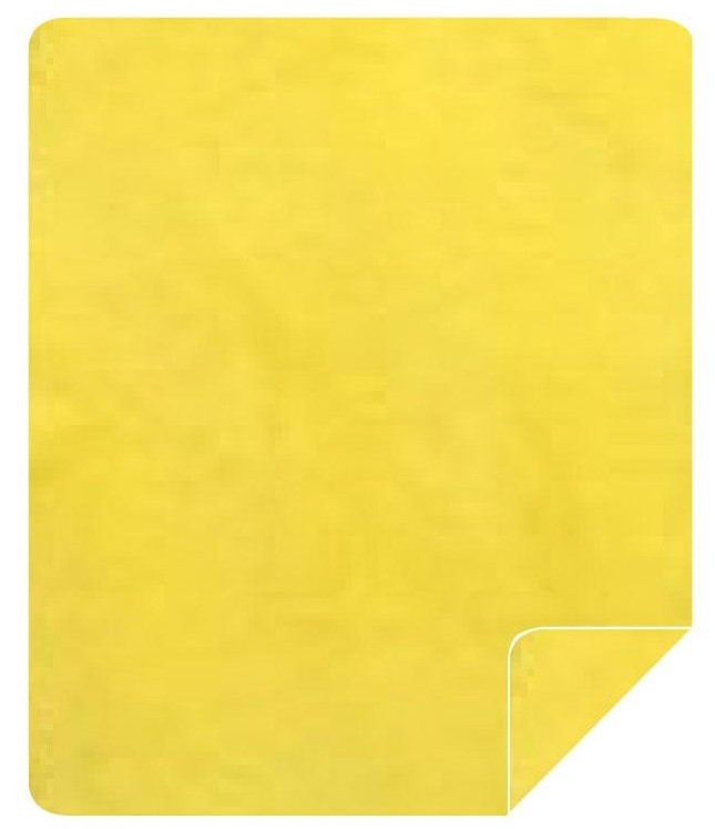 Buy Solid Yellow Double Blanket by Denali | Blankets.com