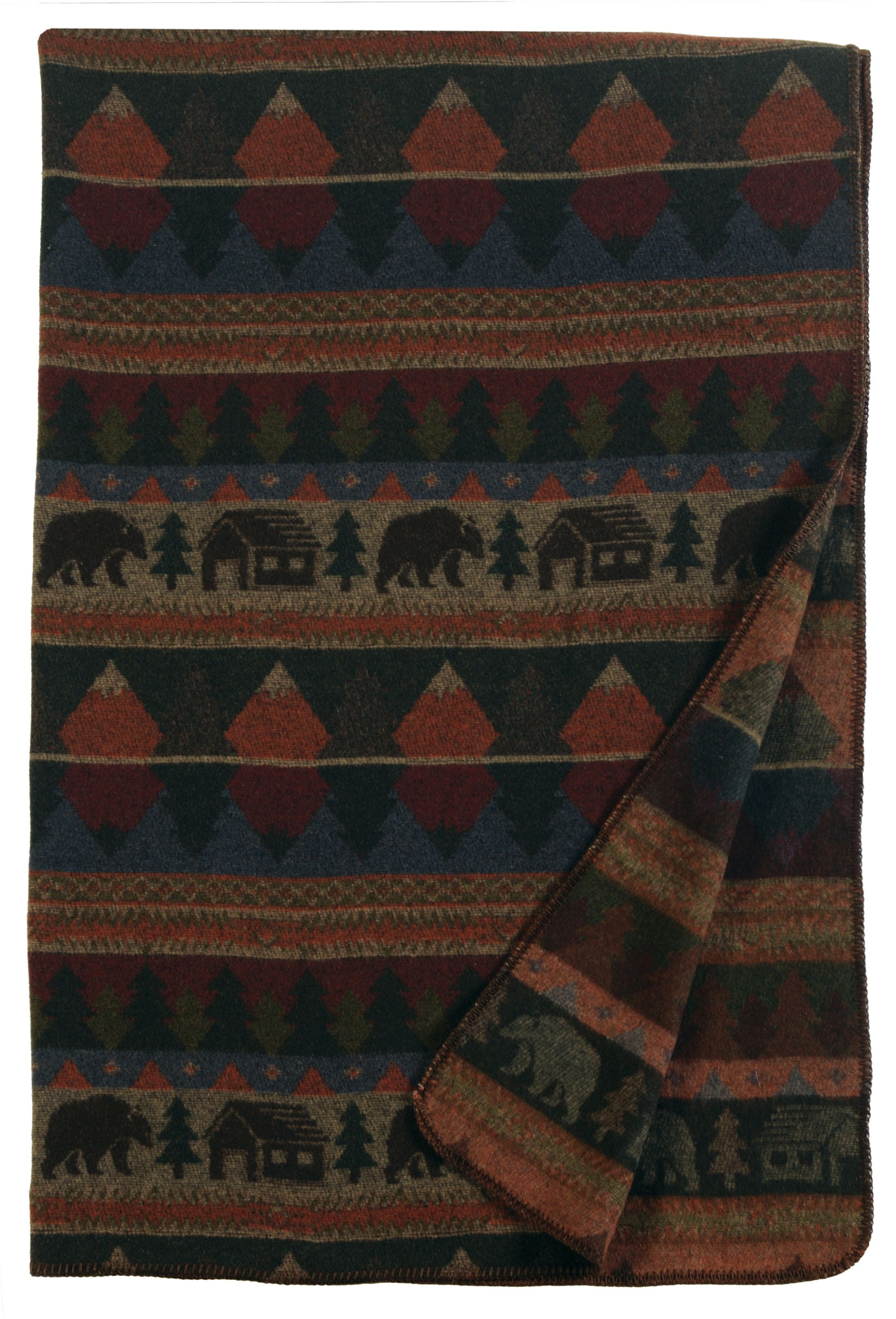 Cabin Decor, Lodge Decor, Blankets and Throws