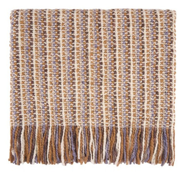 Buy Kennebunk Home Stria Caramel Throw | Blankets.com